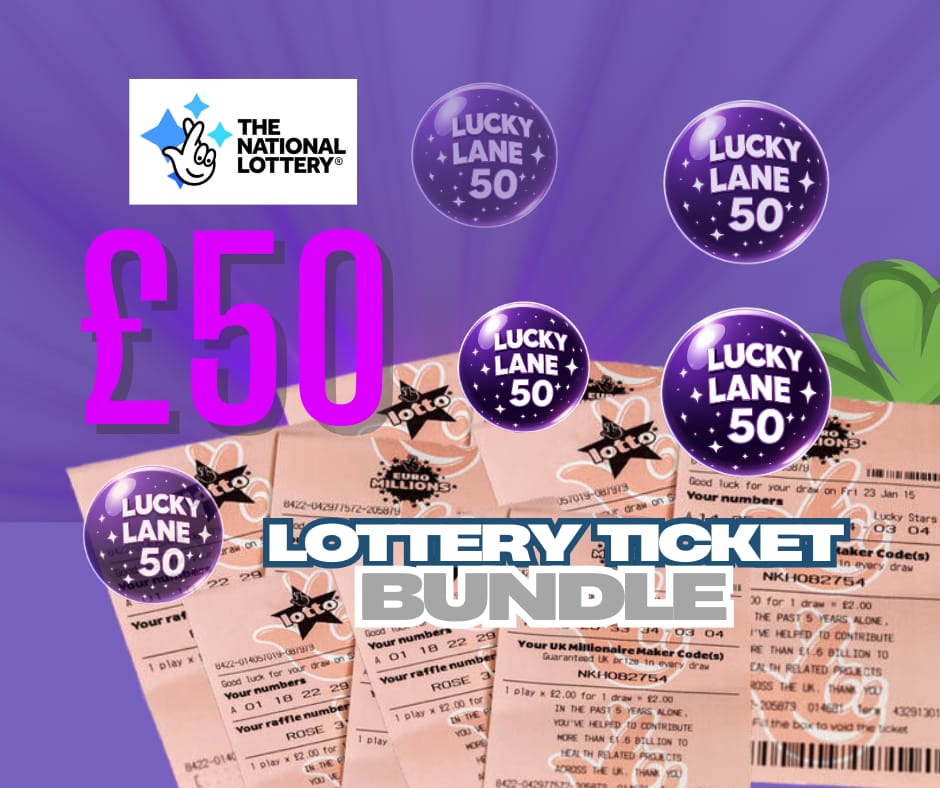 £50 Lottery Ticket Bundle – Lucky Lane Competitions
